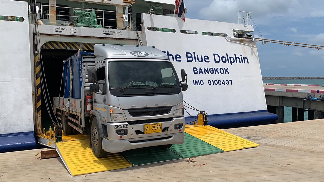 ทดสอบเรือ The Blue Dolphin เตรียมพร้มเส้นทางเดินเรือ “สัตหีบ – สงขลา ...