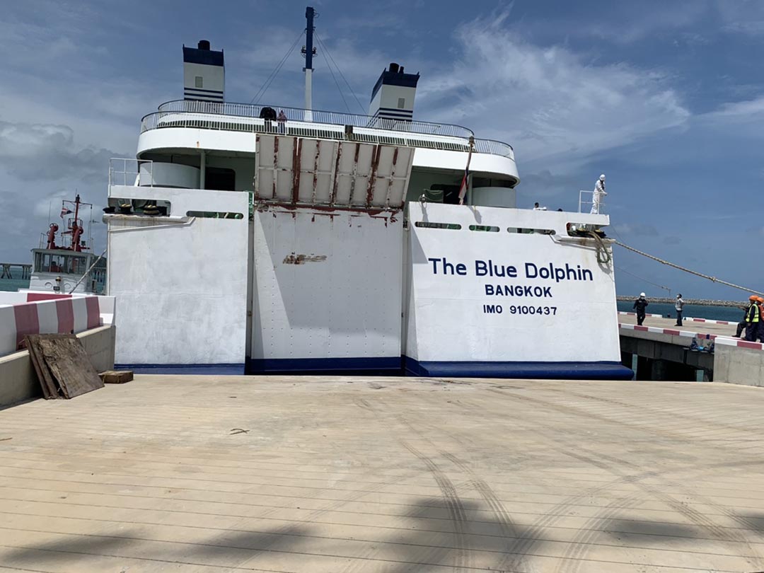 ทดสอบเรือ The Blue Dolphin เตรียมพร้มเส้นทางเดินเรือ “สัตหีบ – สงขลา ...